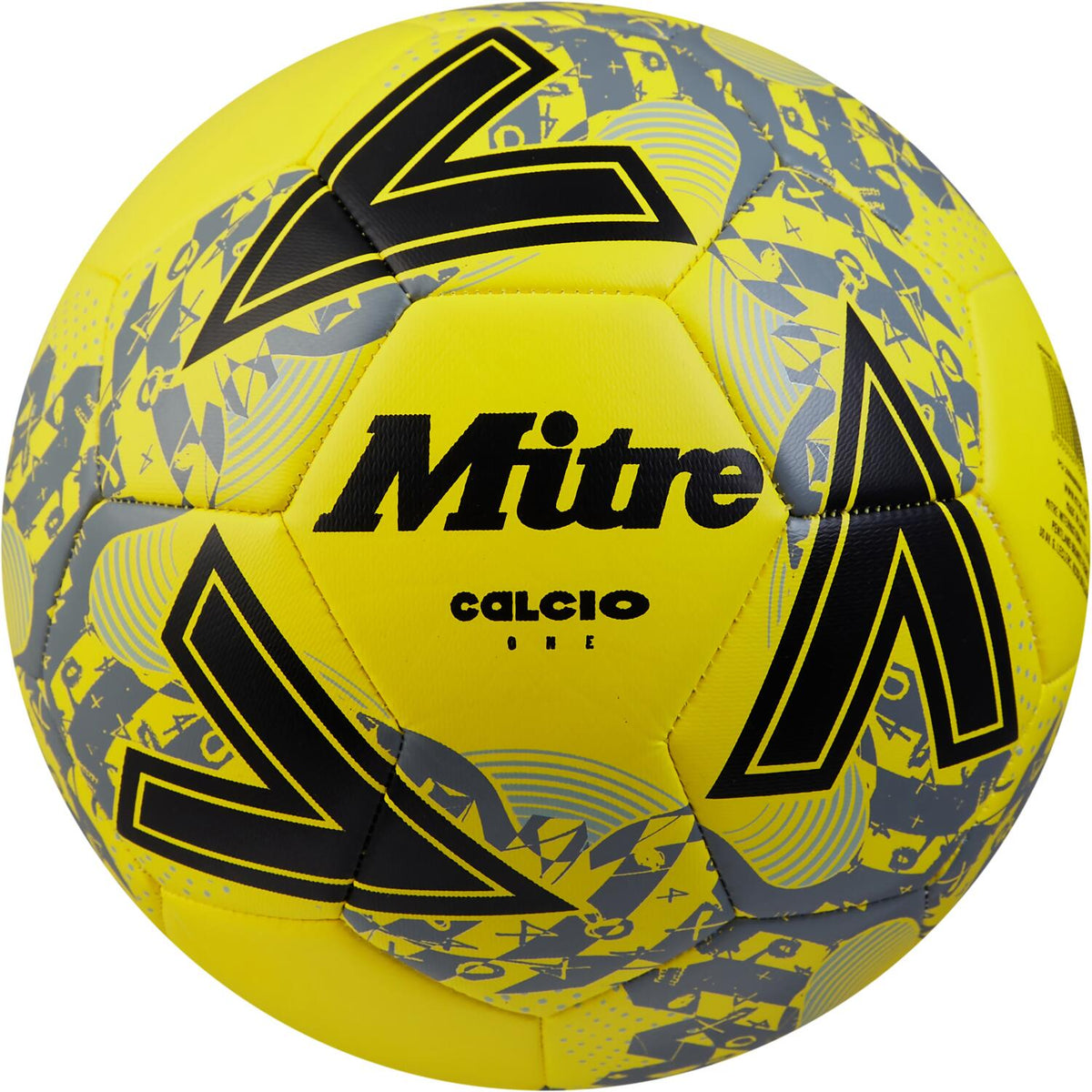 Mitre Calcio 24 Soccer Ball - Yellow/Black – Mitre Sports New Zealand